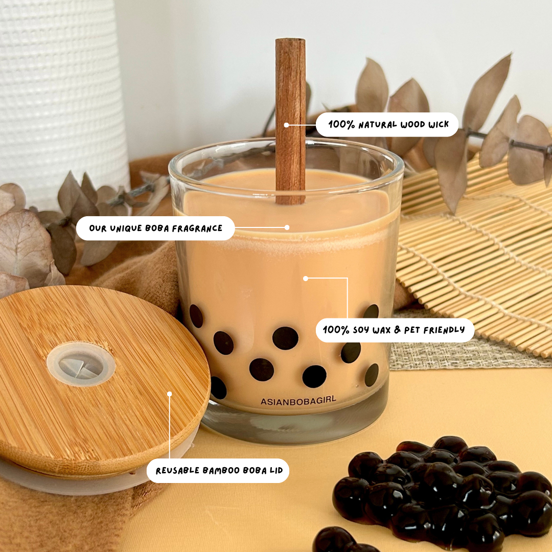 Taro Boba Straw Wick Candle – AsianBobaGirl